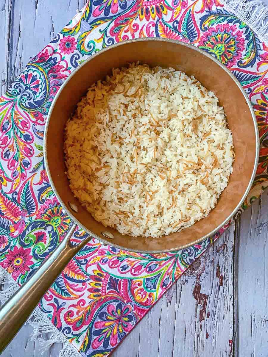 Assyrian Vermicelli Rice | Hilda's Kitchen Blog