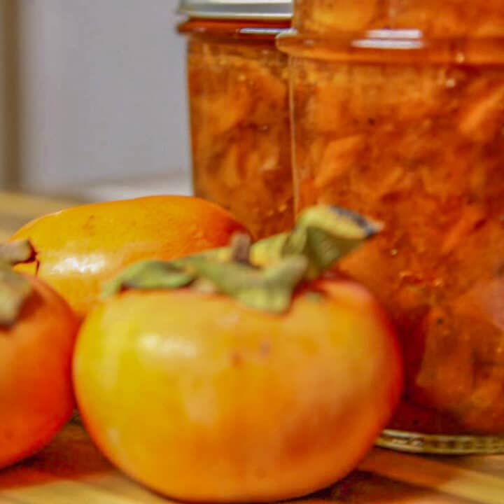 Persimmon Jam Recipe | Hilda's Kitchen Blog
