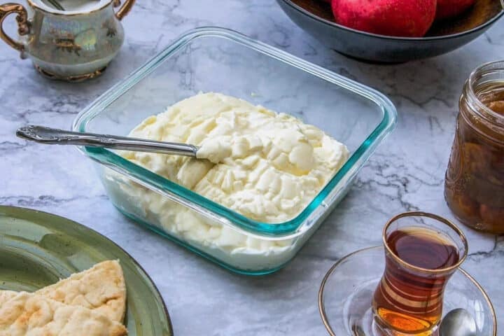Easy Clotted Cream / Gemar Recipe | Hildas Kitchen Blog