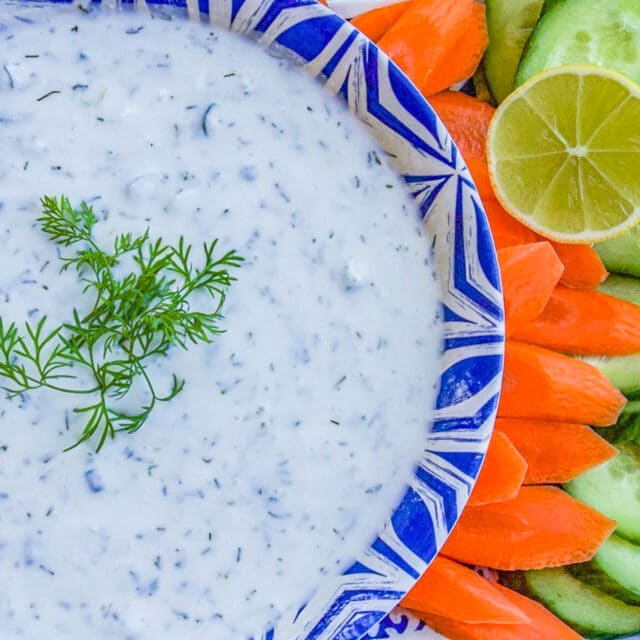 Greek Yogurt Cream Cheese (Jajik) | Hilda's Kitchen Blog