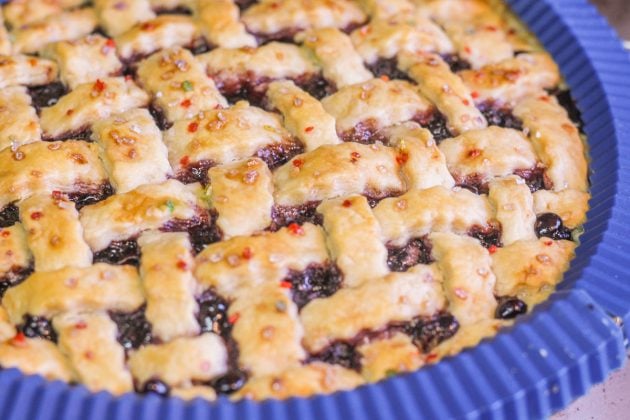 Easy Mulberry Pie Recipe (fresh or frozen mulberries) | Hilda's Kitchen ...