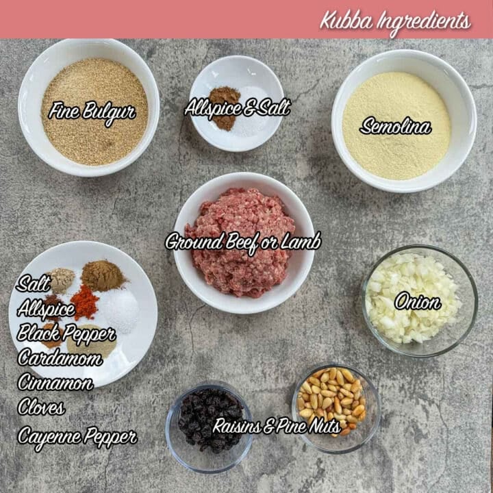 Kubba Mosul (Middle Eastern Meat Pie) | Hilda's Kitchen Blog