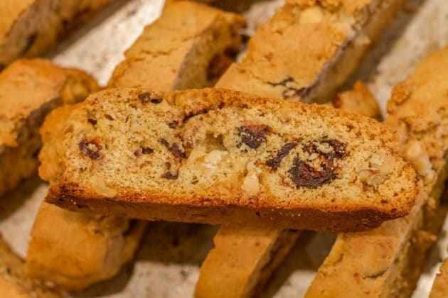 Walnut Fig Biscotti Recipe | Hilda's Kitchen Blog