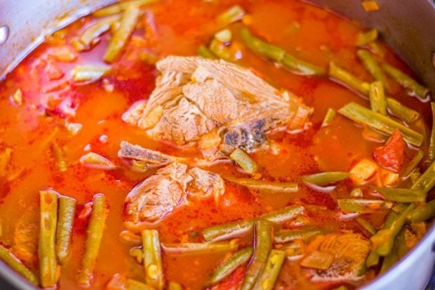 Fasolia (Assyrian Green Bean Stew) | Hilda's Kitchen Blog
