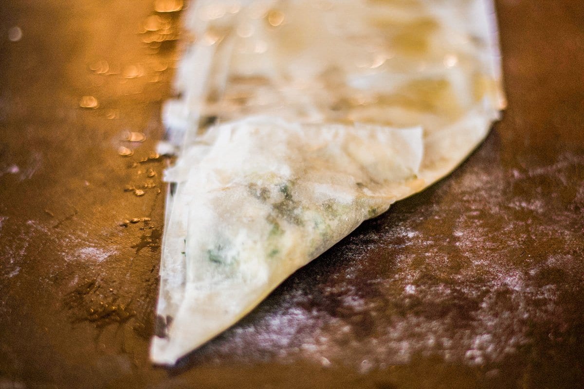 Easy Spanakopita Triangles | Hilda's Kitchen Blog