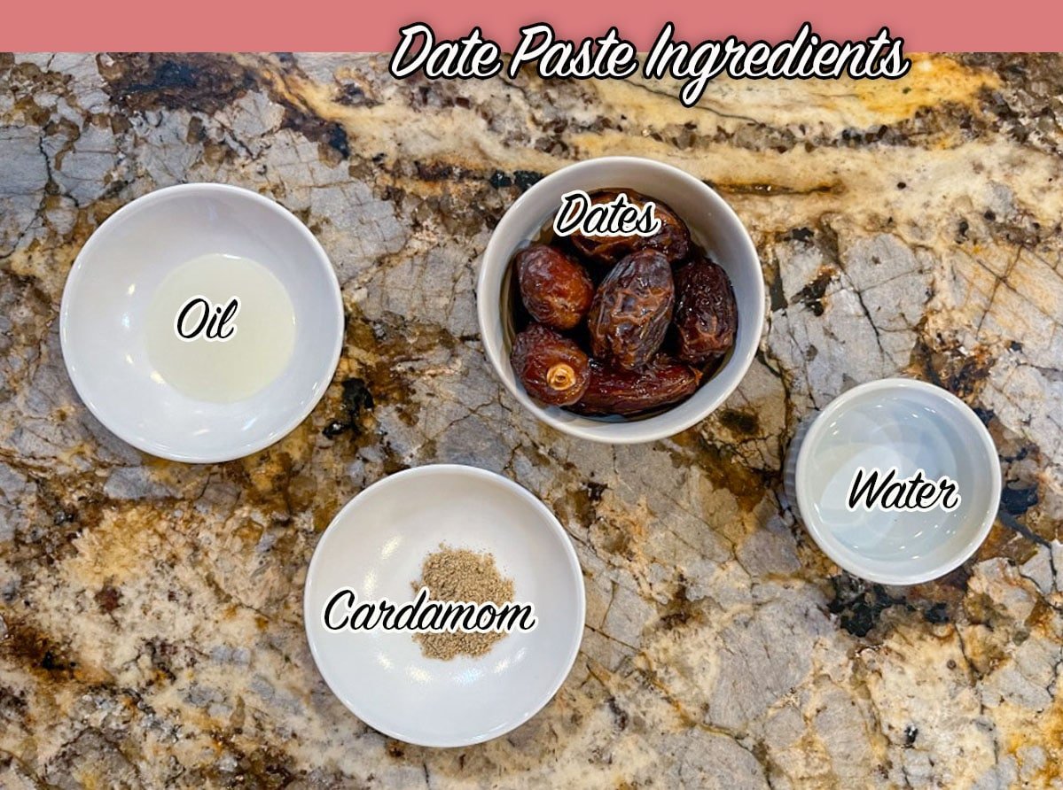 3-Ingredient Cardamom Date Paste | Hilda's Kitchen Blog