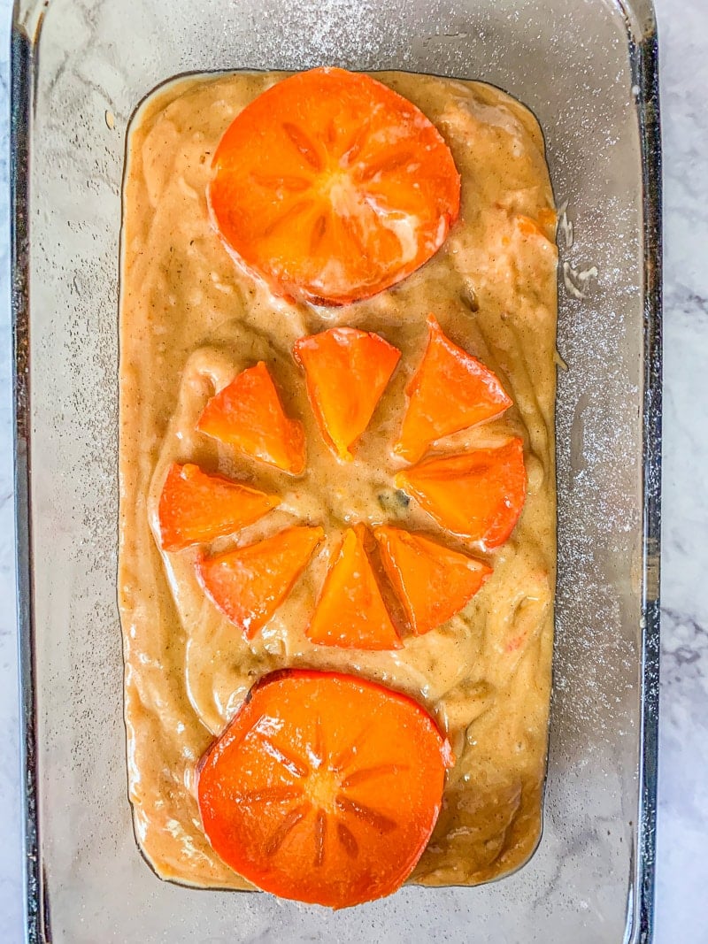Persimmon Bread with Cream Cheese Frosting | Hilda's Kitchen Blog