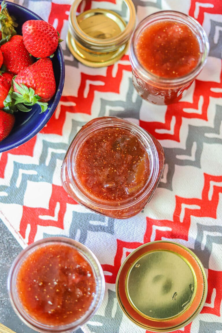 Strawberry Fig Preserves Recipe | Hilda's Kitchen Blog