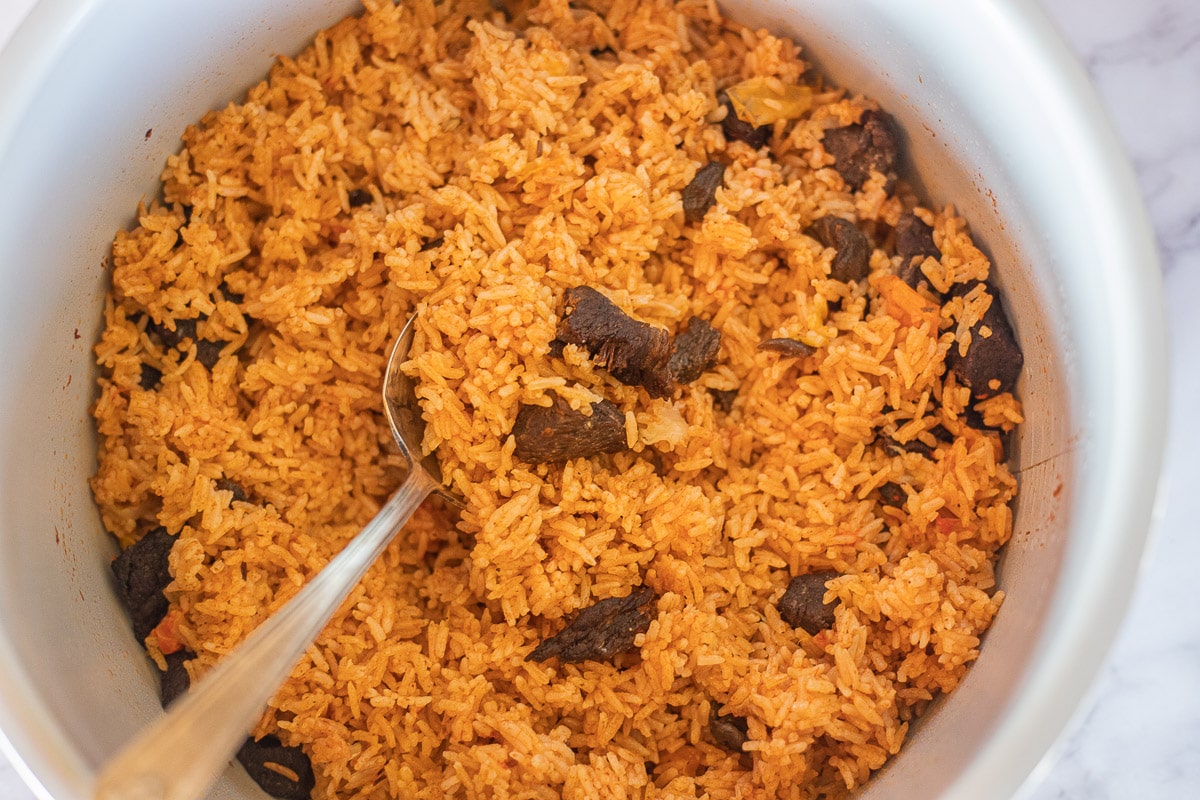 Assyrian Instant Pot Jasmine Rice (Riza Smooka)