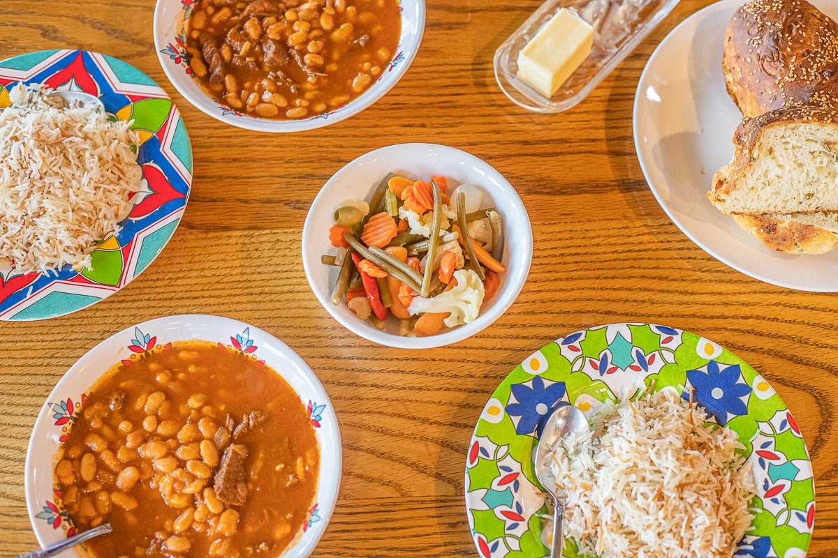 Assyrian Bean Stew with Lamb | Iraqi Masheh Soup