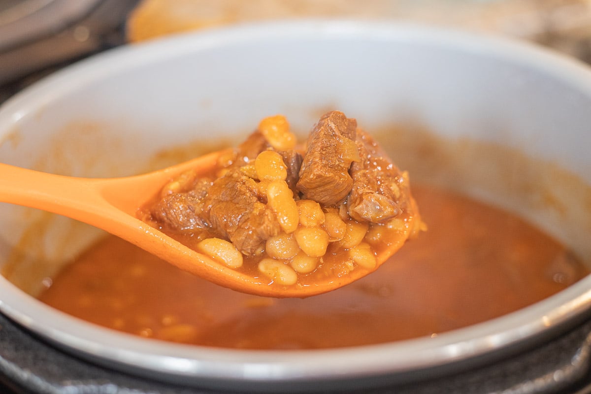 Assyrian Bean Stew with Lamb | Iraqi Masheh Soup