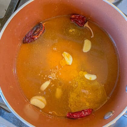 Middle Eastern Pickled Mangoes (Amba)|Hilda's Kitchen Blog