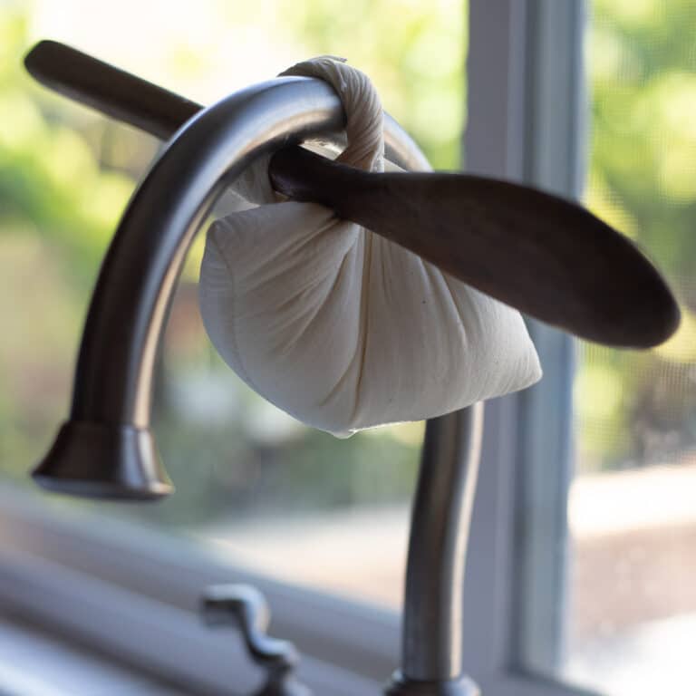 Yogurt Cheese (Jajik) | Hilda's Kitchen Blog