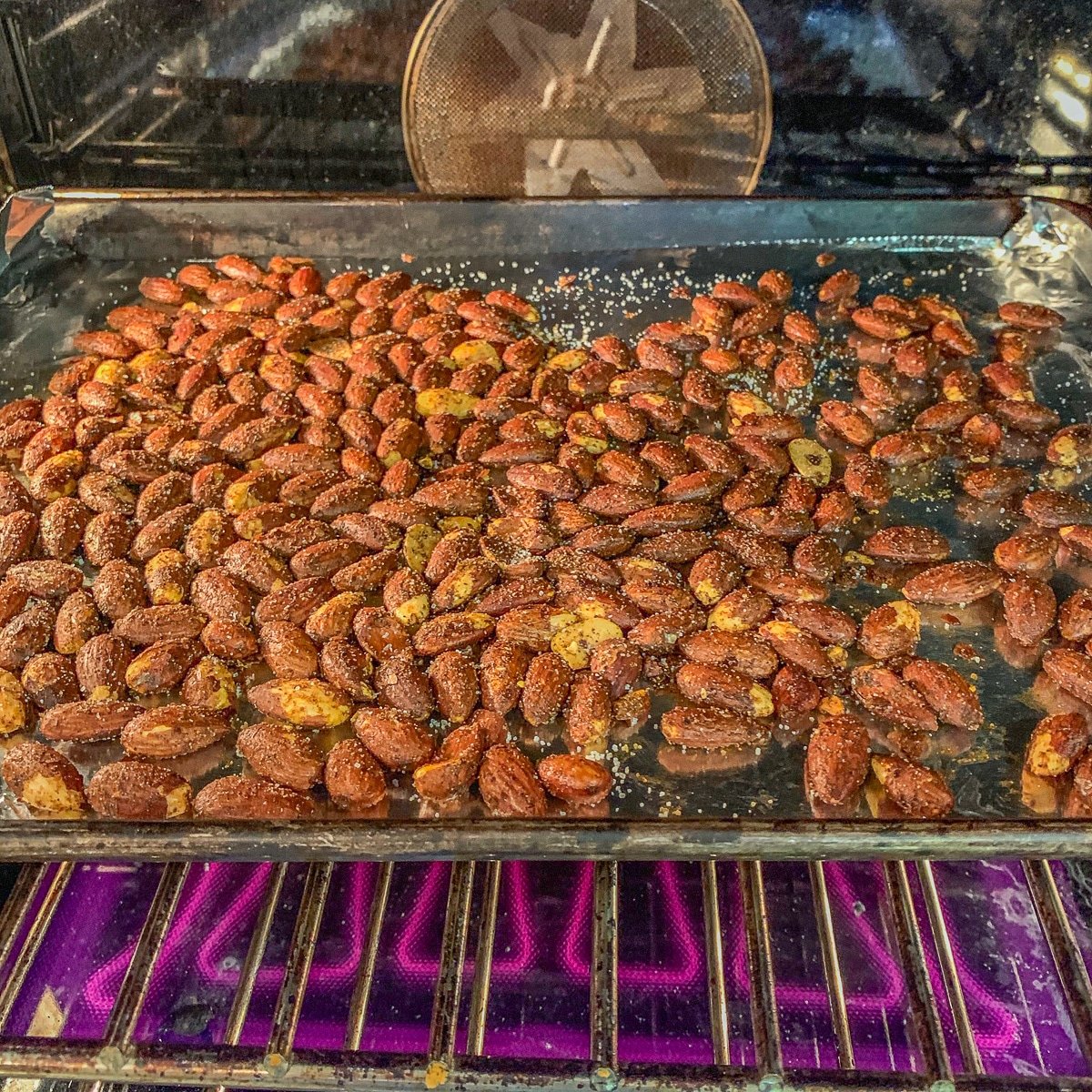 Roasted Almonds Recipe (A Spicy Healthy Snack)