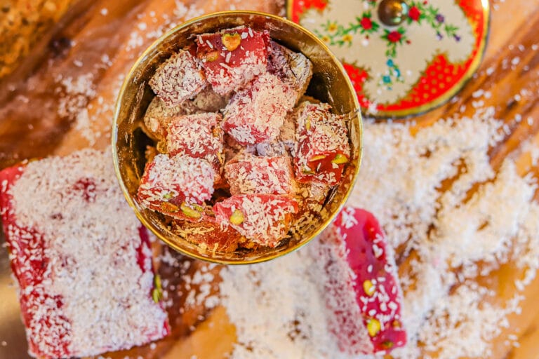 Easy Turkish Delight Narnia Candy | Lokum | Hilda's Kitchen Blog