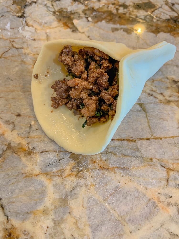 Sambousek (Lebanese Meat-Filled Savory Pies) | Hilda's Kitchen Blog