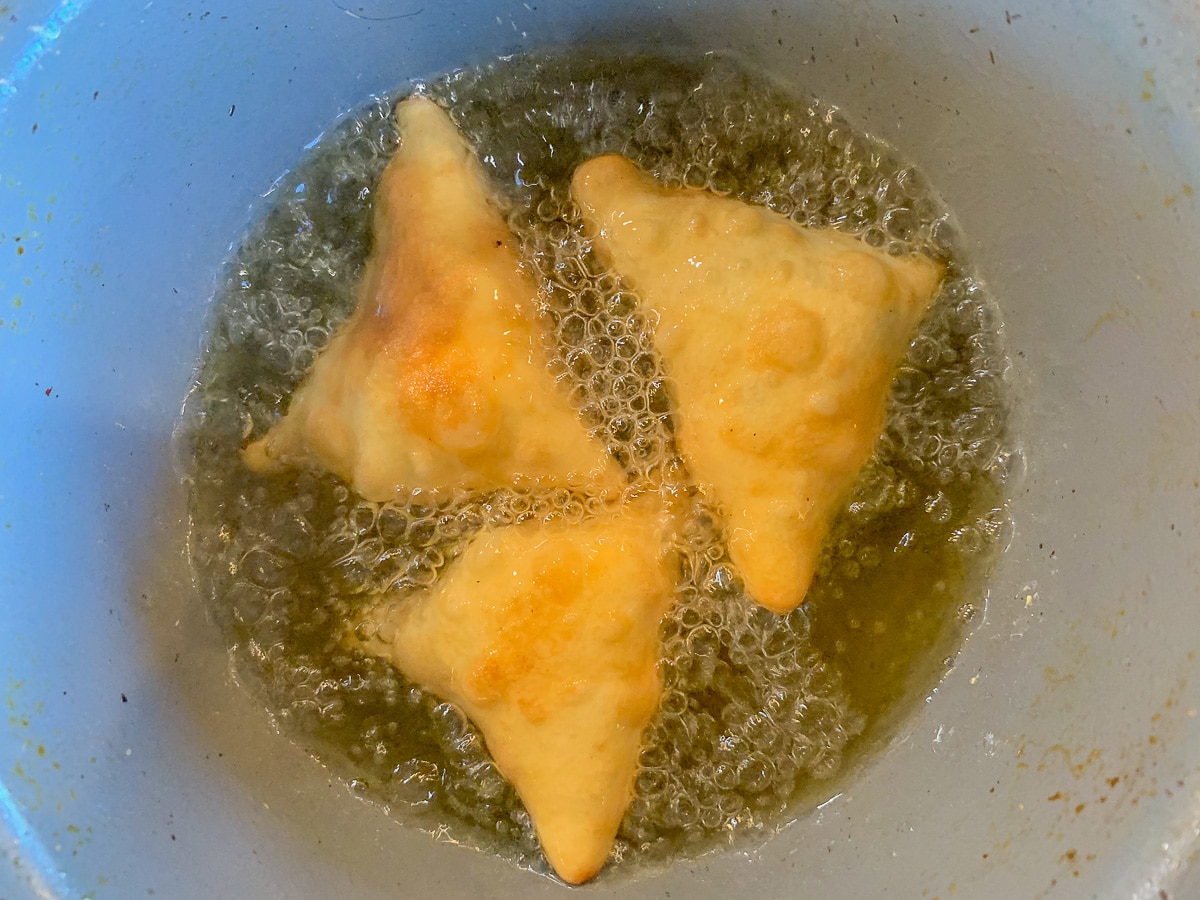 Sambousek (Lebanese Meat-Filled Savory Pies) | Hilda's Kitchen Blog