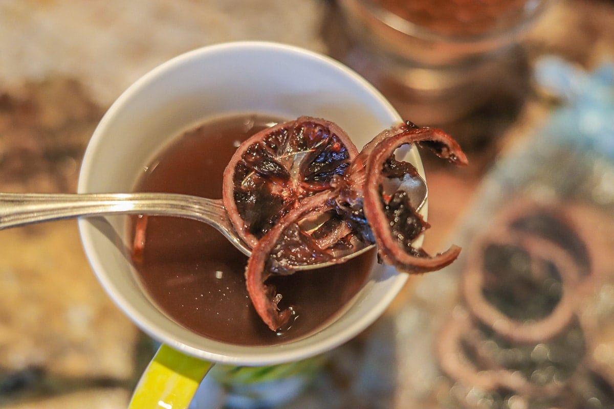 Using Black Limes to Make Noomi Basra Chai | Hilda's Kitchen Blog