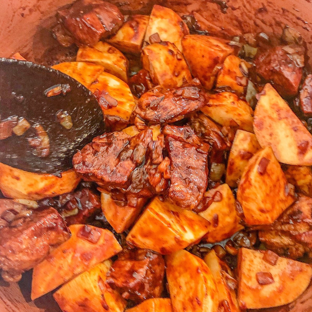 Shalgam (Middle Eastern Turnip Stew) | Hilda's Kitchen Blog