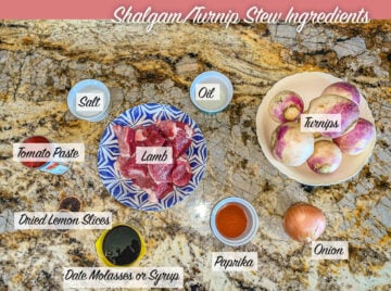 Shalgam (Middle Eastern Turnip Stew) | Hilda's Kitchen Blog