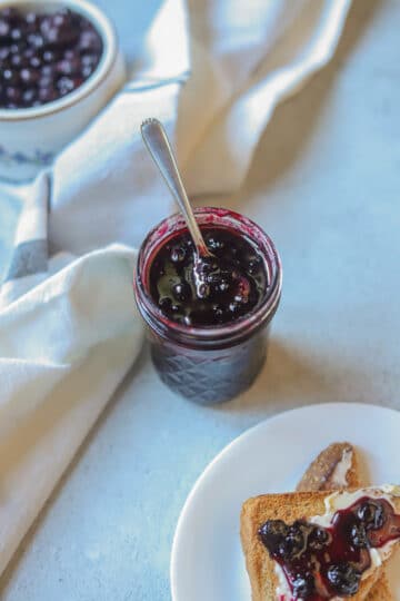 Wild Huckleberry Jam Recipe | Hilda's Kitchen Blog