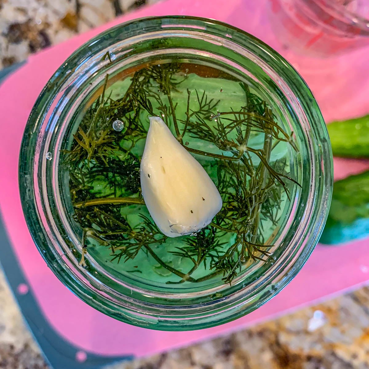 Zesty Refrigerator Dill Pickles | Hilda's Kitchen Blog
