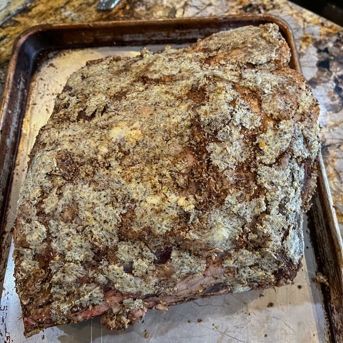 Perfectly Smoked Traeger Prime Rib | Hilda's Kitchen Blog