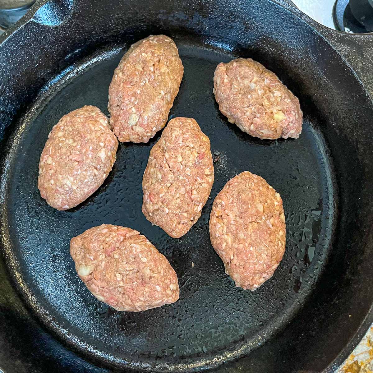 Kotletai (Assyrian Hamburgers) | Hilda's Kitchen Blog