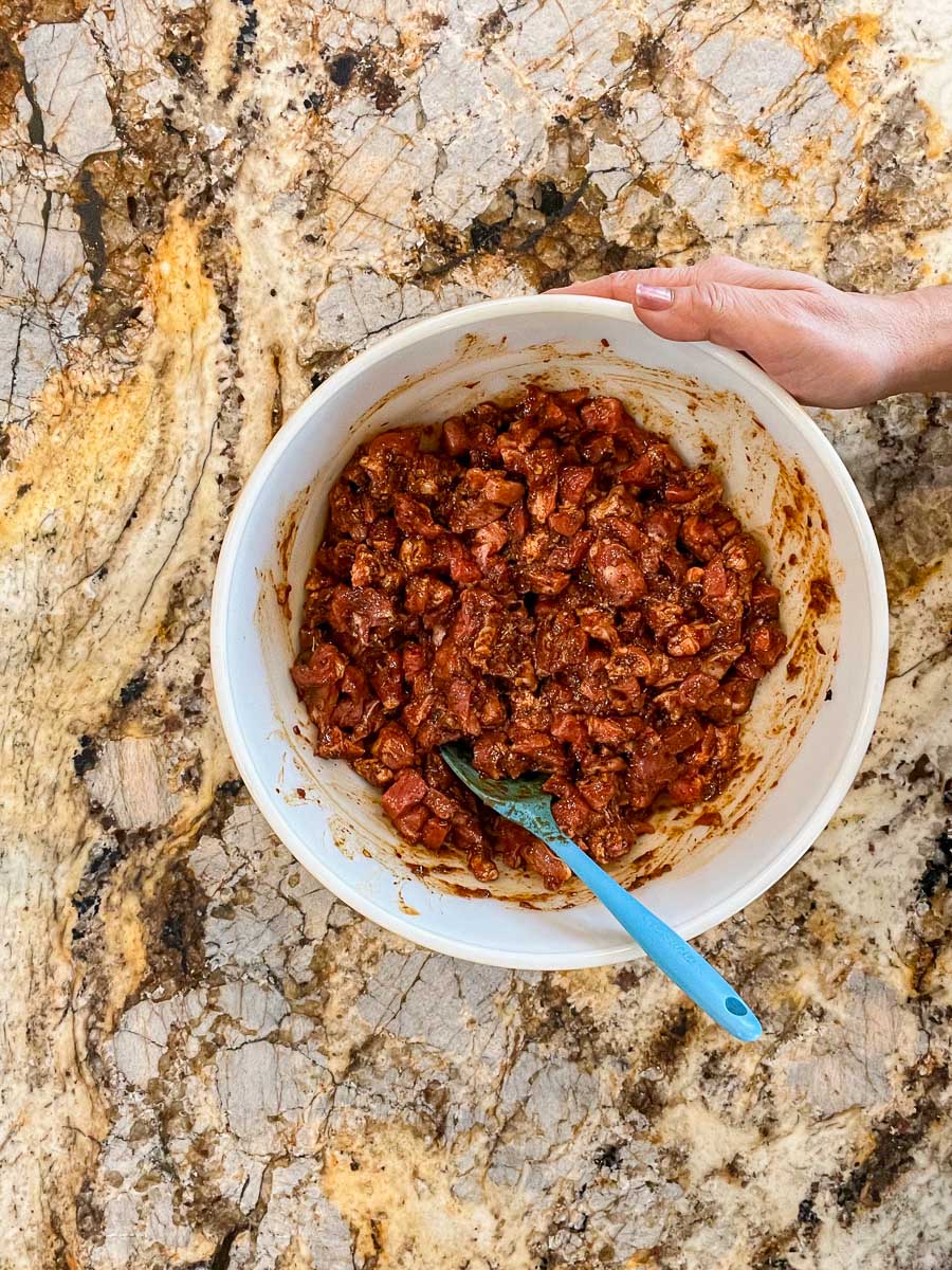Tacos de Adobada (Pork Adobada Tacos) | Hilda's Kitchen Blog
