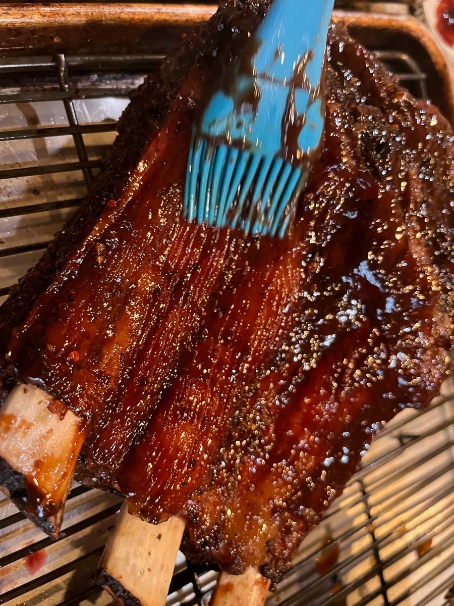 Traeger Smoked Beef Ribs | Hilda's Kitchen Blog