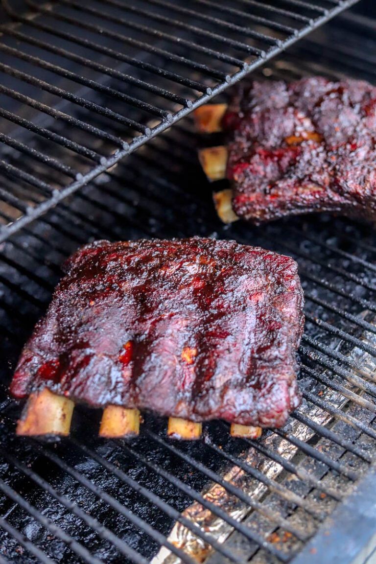 Traeger Smoked Beef Ribs | Hilda's Kitchen Blog