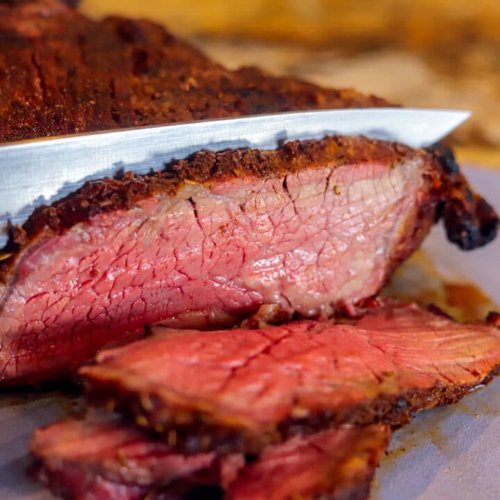 Traeger Smoked Tri Tip | Hilda's Kitchen Blog