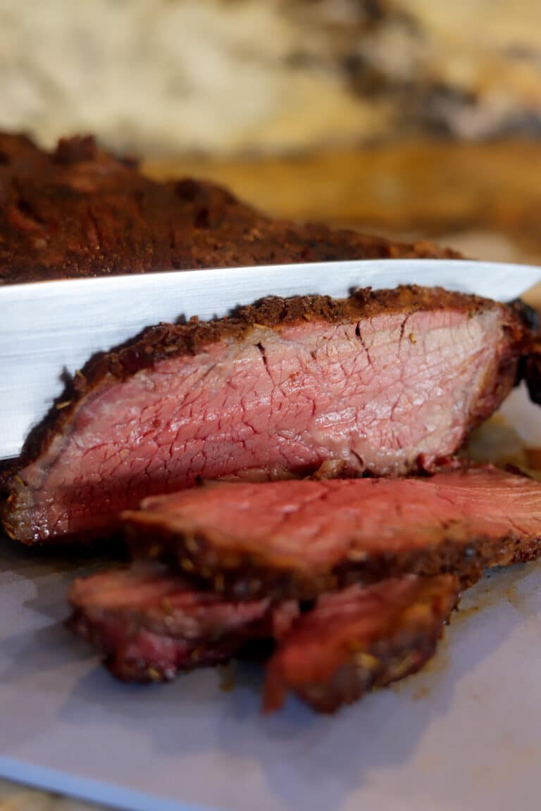 Traeger Smoked Tri Tip | Hilda's Kitchen Blog