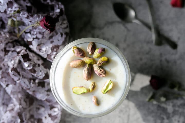 Muhallebi (Mahalabia) Middle Eastern Pudding | Hilda's Kitchen Blog