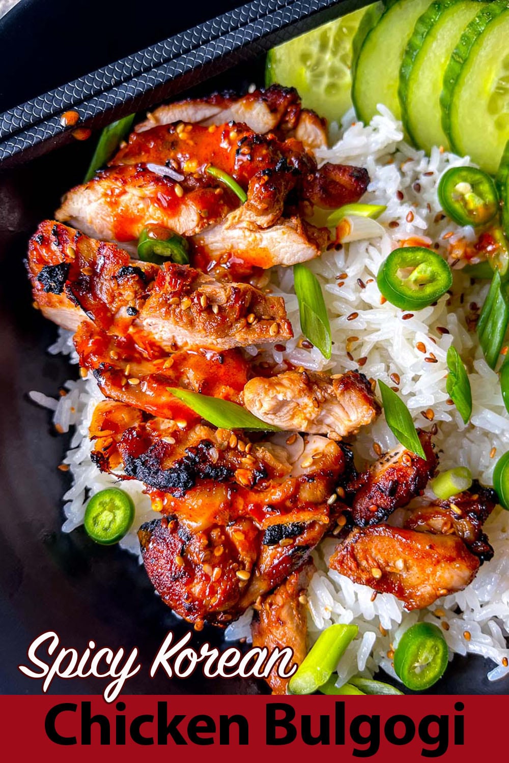 Spicy Korean Chicken Bulgogi | Hilda's Kitchen Blog