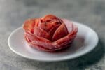 How to Make A Salami Rose For a Charcuterie Board | Hilda's Kitchen Blog