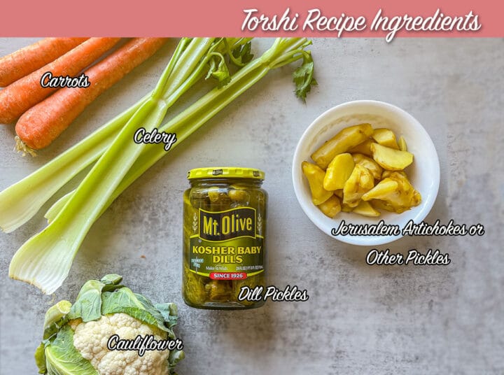 Torshi (Assyrian Pickled Vegetables) | Hilda's Kitchen Blog