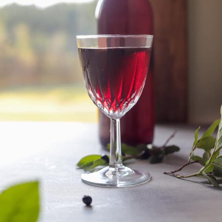 Sweet & Tangy Huckleberry Vinaigrette | Hilda's Kitchen Blog