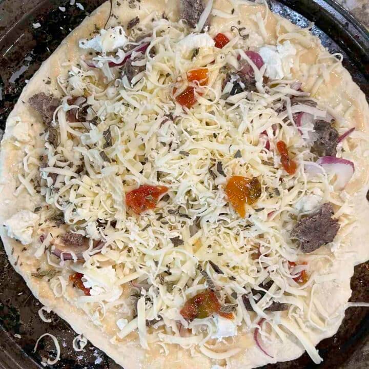 Easy Homemade Kebab Pizza | Hilda's Kitchen Blog