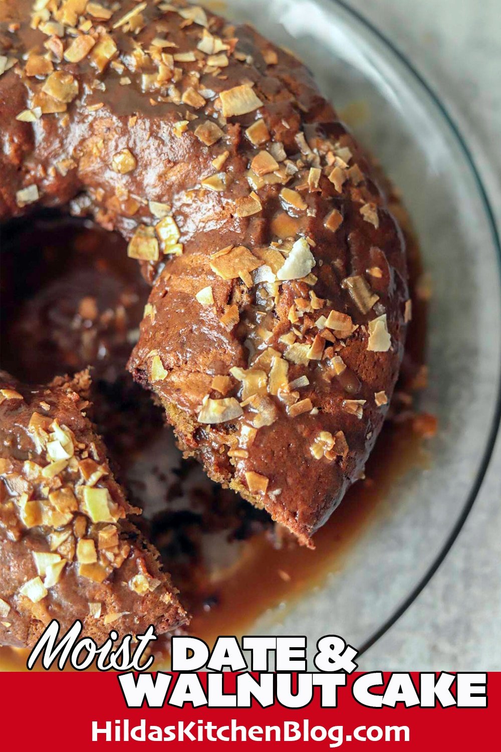 Date And Walnut Cake | Hilda's Kitchen Blog