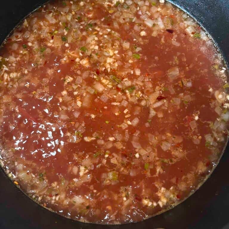 Sopita (Mexican Shell Soup) | Hilda's Kitchen Blog