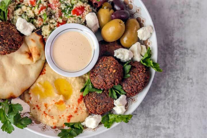 Easy Falafel Bowl | Hilda's Kitchen Blog