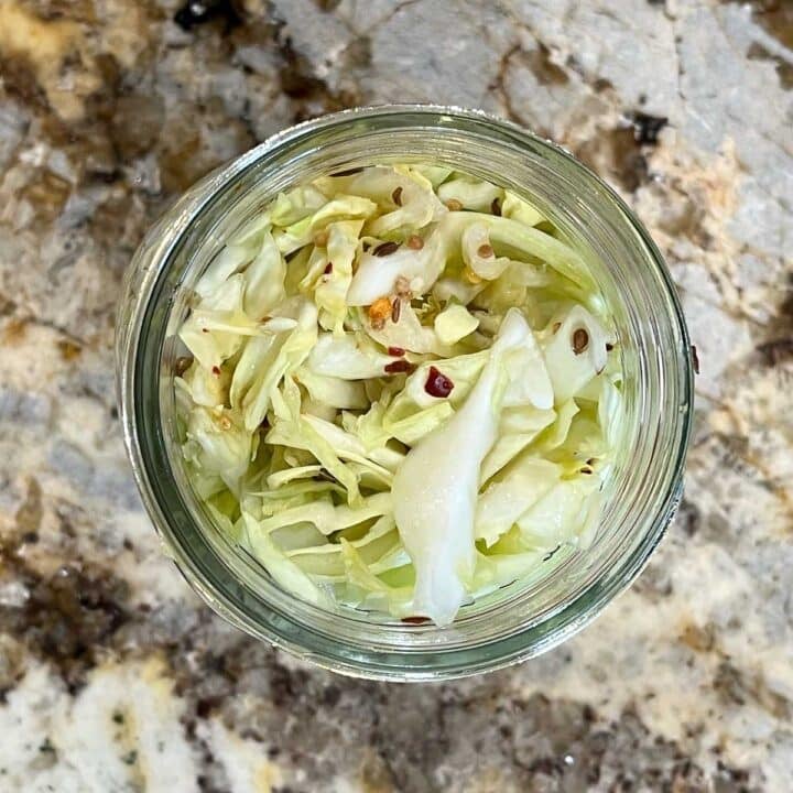 Fermented Cabbage (Sauerkraut) | Hilda's Kitchen Blog