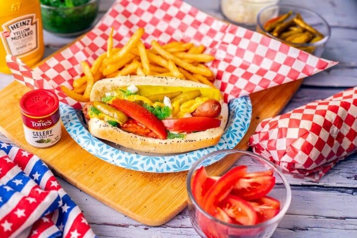 Authentic Chicago Style Hot Dogs | Hilda's Kitchen Blog