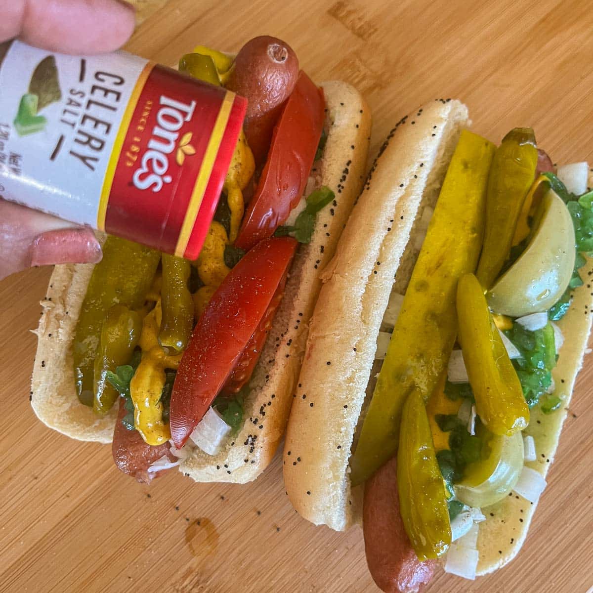Authentic Chicago Style Hot Dogs | Hilda's Kitchen Blog