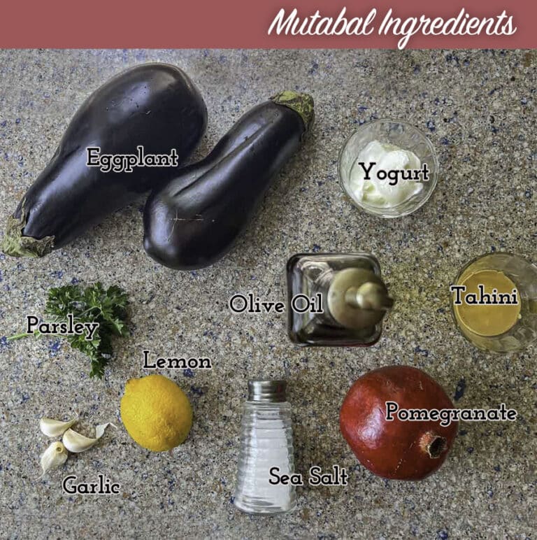 Mutabal (Eggplant Dip) | Hilda's Kitchen Blog