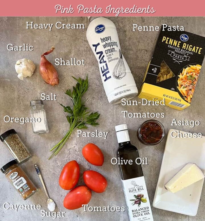 Easy Pink Pasta (Pasta Rosa) | Hilda's Kitchen Blog