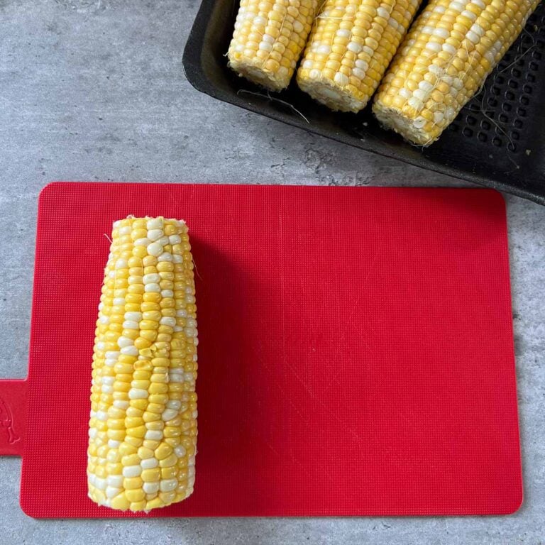Air Fryer Corn Ribs | Hilda's Kitchen Blog