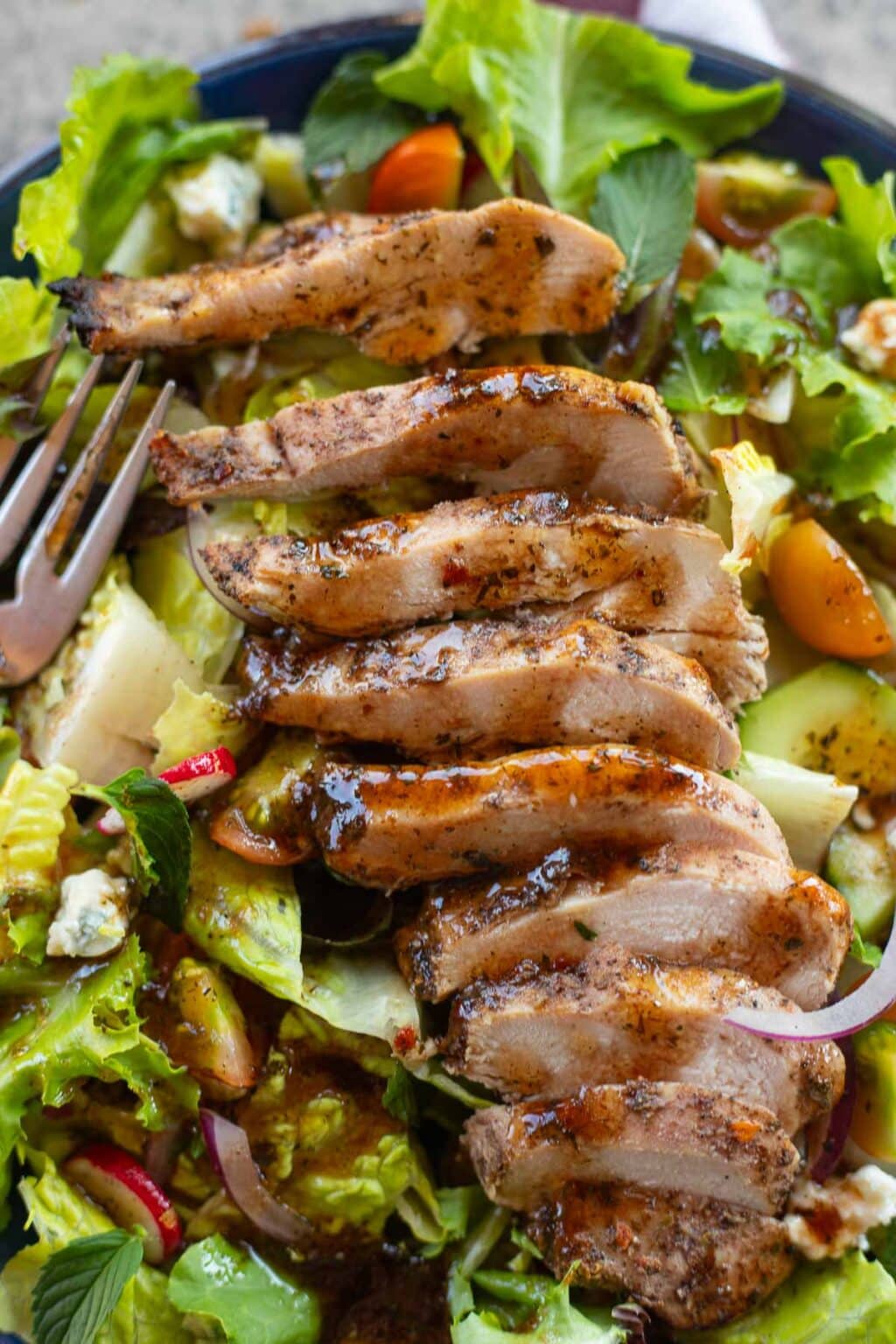 Sweet & Tangy Huckleberry Vinaigrette | Hilda's Kitchen Blog