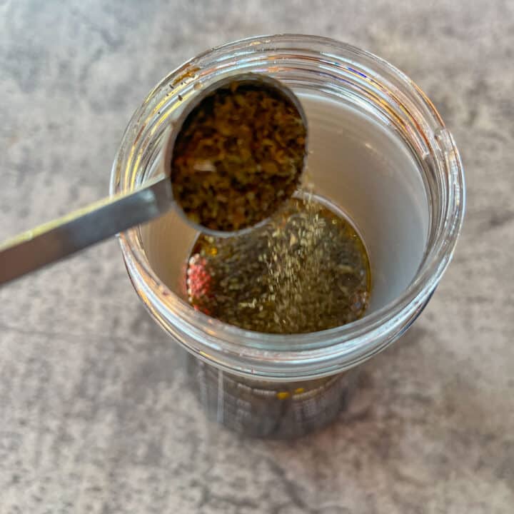 Sweet & Tangy Huckleberry Vinaigrette | Hilda's Kitchen Blog